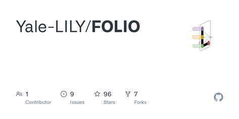 Github Yale Lilyfolio