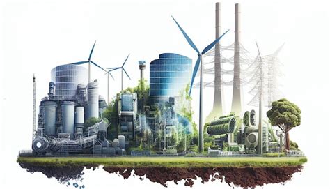 Premium Photo Plants For Generating Electricity Generational