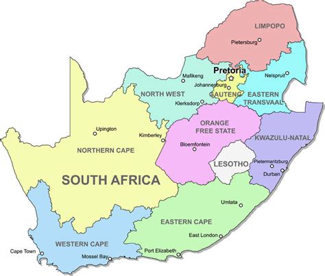 South Africas Nine Provinces In A Nutshell
