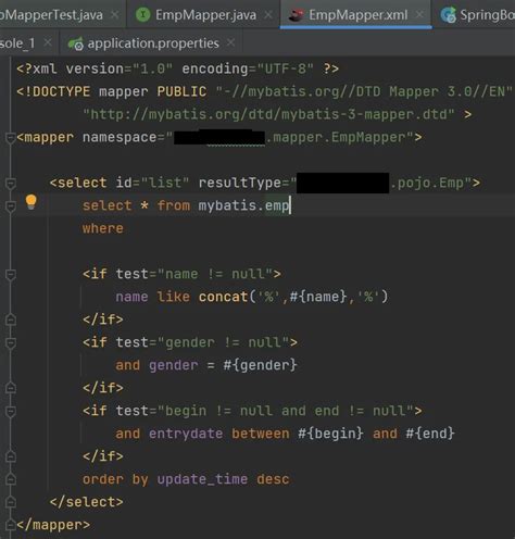 解决关于在idea使用mybatis时 编写xml的动态sql语句背景高亮不舒服问题 阿里云开发者社区