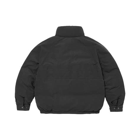 슈프림 리버시블 다운 퍼퍼 자켓 블랙 24ss Supreme Kream