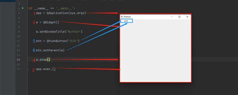 PyQt上手教程一 app qapplication sys argv CSDN博客