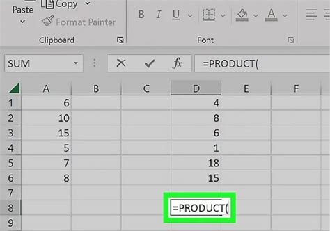 آموزش ضرب در Excel روش و فرمول ضرب دو ستون در اکسل با تابع ضرب