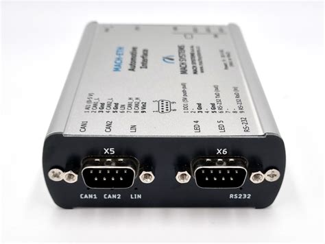 Programmable Interface With Ethernet CAN FD And LIN Networks MACH SYSTEMS S R O