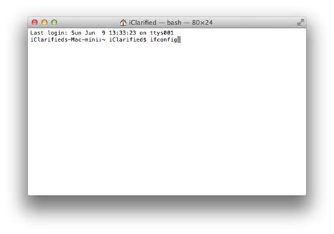 How To Find Your MAC Address In Mac OS X IClarified