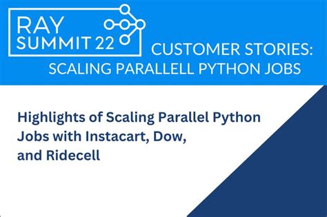 Phi Nguyen On Linkedin Scaling Many Python Parallel Jobs Can Come In