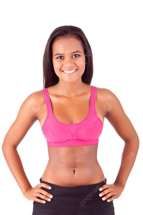 그녀의 좋은 모습을 보여주는 운동 아프리카 여자 사진 배경 및 무료 다운로드를위한 그림 Pngtree
