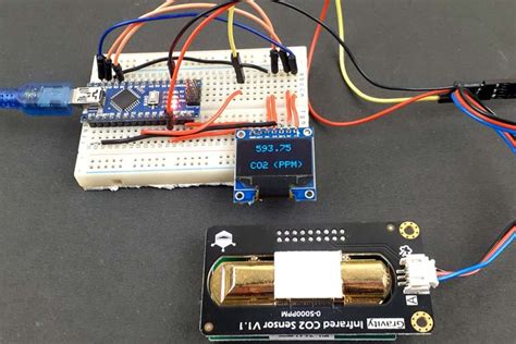 Interfacing Gravity Infrared Co2 Sensor With Arduino To Measure Carbon Dioxide In Ppm