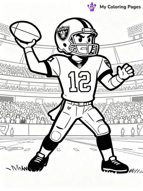 30 Raiders Coloring Pages Free Pdf Printables