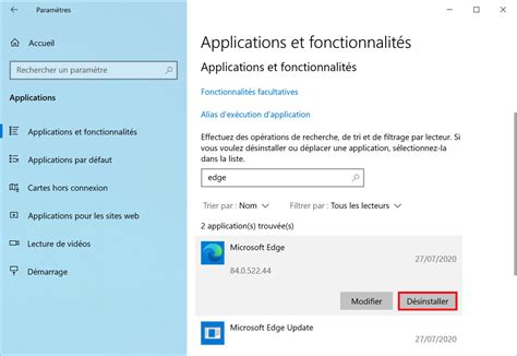 Réparer Réinitialiser Et Réinstaller Microsoft Edge Chromium Le