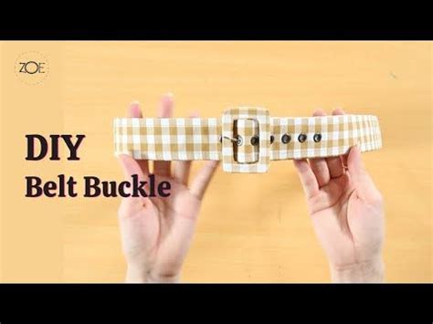 Diy Belt Buckle Zoe Diy Youtube Gesper Sabuk Gesper