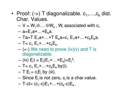 Ppt Direct Sum Decompositions And Projections In Linear Algebra Powerpoint Presentation Id 6388676