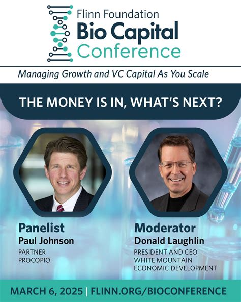 We Are Excited To Announce The 2025 Flinn Foundation Bio Capital