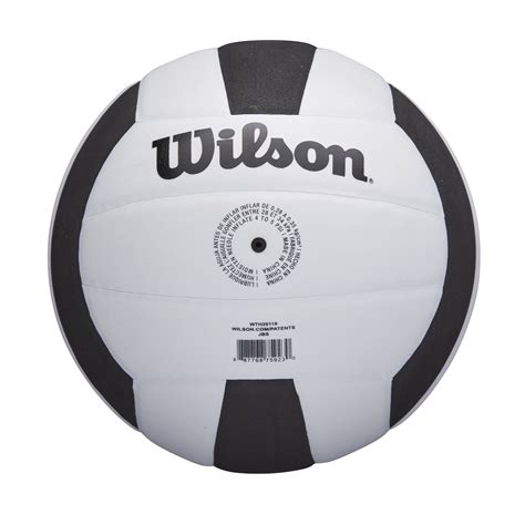 Wilson Pro Tour Indoor Volleyball Blackwhite In Sync With Motion