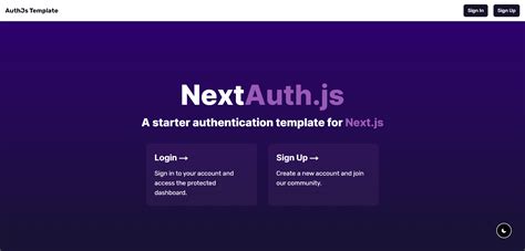 Authjs Template A Powerful Starter Kit For Secure Nextjs Authentication Vivek Patel