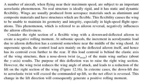 Aileron Reversal Aero Notes