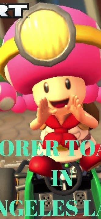 Mario Kart Tour Explorer Toadette In Los Angeles Laps 3rt Youtube
