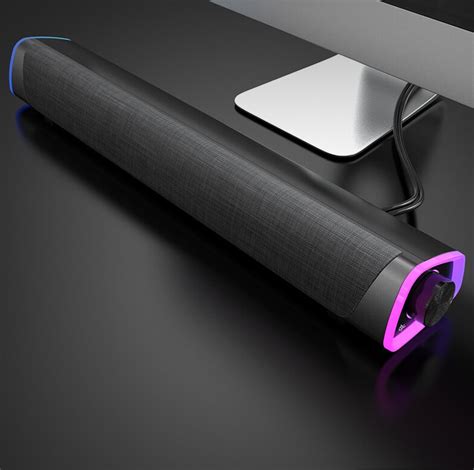 Bluetooth 6D Surround Soundbar With RGB Light Spea Grandado