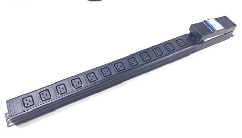 Rack Power Distribution Unit Way IEC C PDU With Miniature Ciruit Breaker China Rack PDU