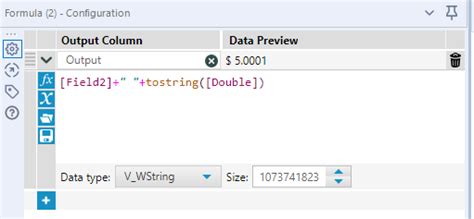 Solved Concatenating Currency Symbol With Double Type Val Alteryx Community