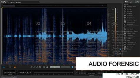 Unveiling The Science Of Audio Forensics Pptx