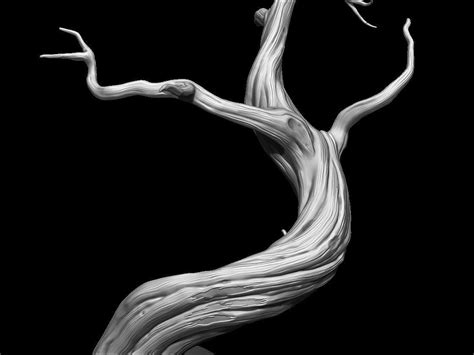 Game Concept Art Tree Tree Drawing