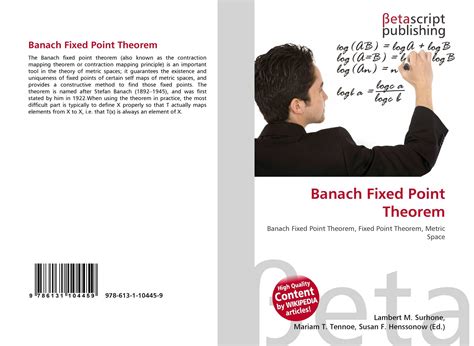 Banach Fixed Point Theorem 978 613 1 10445 9 613110445x 9786131104459