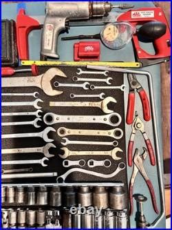 Mac Tools Lot Usa Vintage Air Sockets Wrenches And Much More