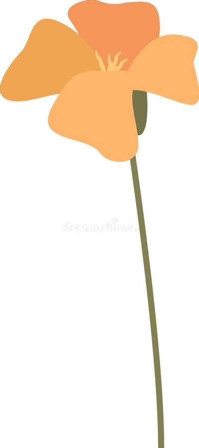 Flower On Stem Stock Vector Illustration Of Flora Bouquet 360807519