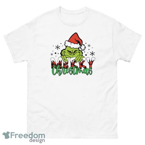 Grinch Merry Christmas T Shirt Freedomdesign