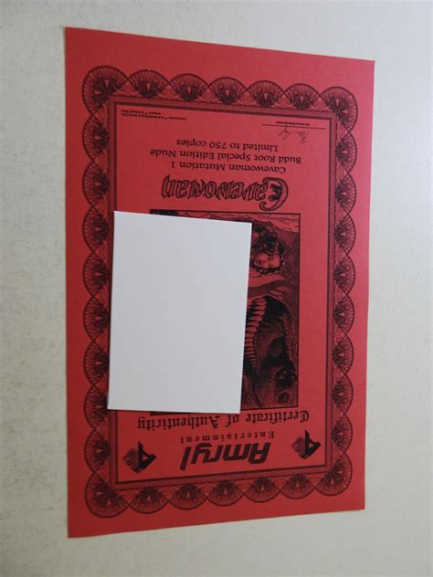 Cavewoman Mutation 1 Budd Root Special Edition Nude 2012 W Cert Nm