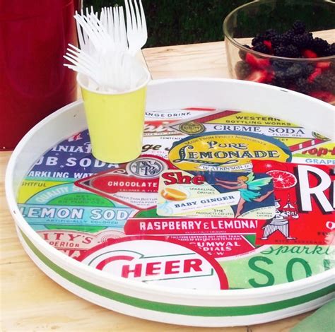 DIY Lazy Susan From Unlikely Materials So Easy Mod Podge Rocks