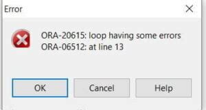 Raise Application Error In Oracle Ennicode