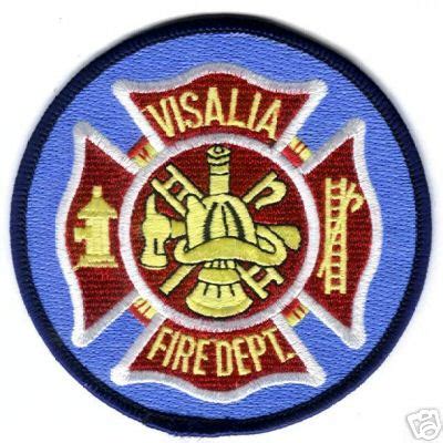 California Visalia Fire Dept Online Virtual Patch