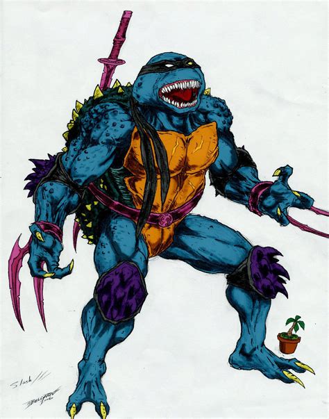 Slash Tmnt By Deviantart