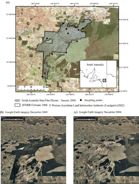 A Example Of Large Wildfire Detected By The Avhrr Bap Only Landsat Download Scientific