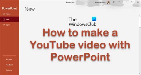 How To Make A YouTube Video With PowerPoint