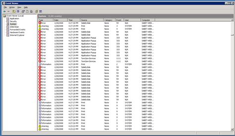 Solved System Error Event Id 333 Appears Numerous Times And Terminal