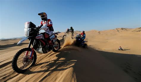Motorcycle Racer C S Santosh In Medically Induced Coma After Dakar Rally Crash The Week