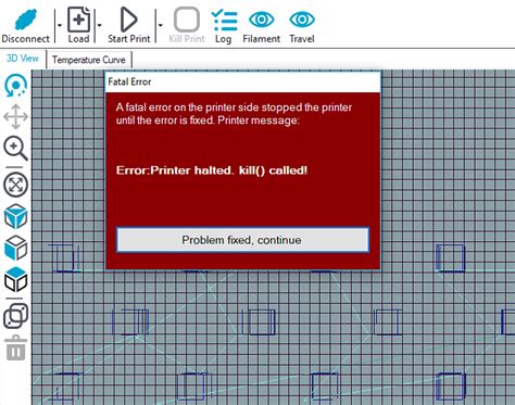 Home Errorprinter Halted Kill Called Minirambo No Endstops