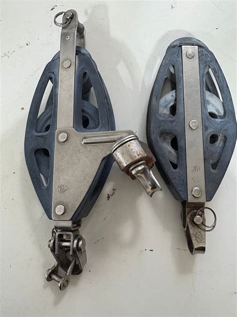 Wilcox Crittenden Boom Vang Fiddle Blocks Sailboat Parts