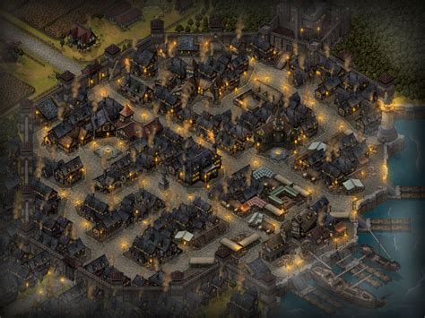 Inkarnate 🏆 Watercolor City Contest 2nd Place 🏆 Congratulations
