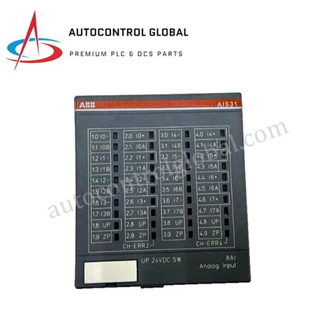 Ai531 Abb S500 Analog Input Module Autocontrol Global