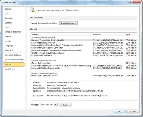 Remove Add Ins From Outlook Patientkmfk