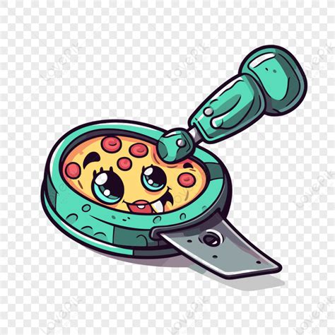 피자 커터 벡터만화클립 아트상표 Png 일러스트 무료 다운로드 Lovepik