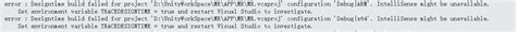 Designtime Build Failed For Project Intellisense Might Be Unavailable · Issue 6226 · Microsoft