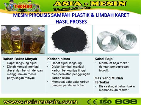 Pengolah Sampah Plastik Dan Ban Mesin Pirolisis Asia Mesin