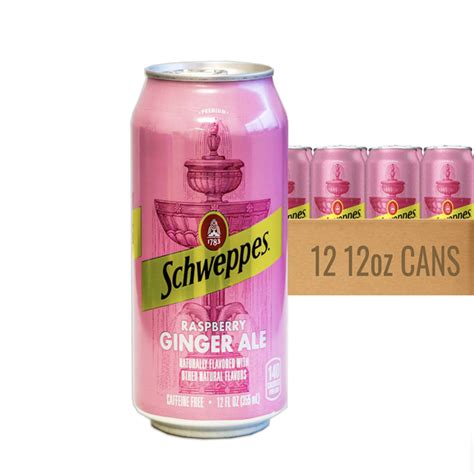 Schweppes Raspberry Ginger Ale Schweppes Ginger Ale