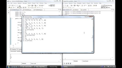 Ruby Programming Arrays 3 Part 19 Youtube