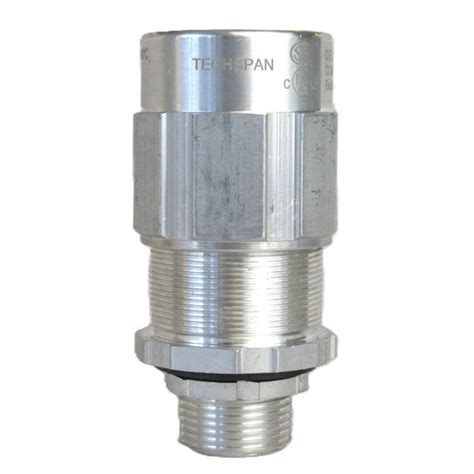 1 Npt Metal Clad Teck Connector 105 136 Cable Range Tkmc100a137